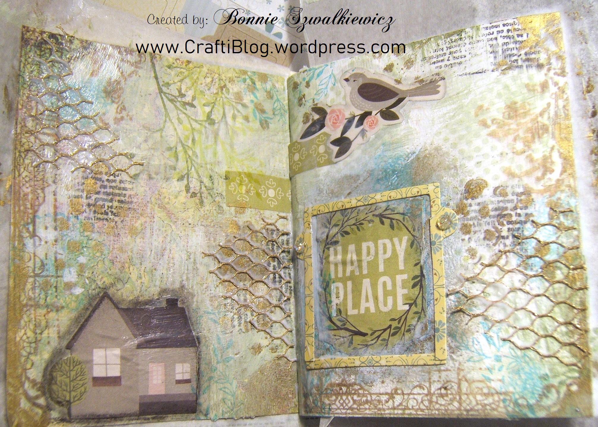 2020-02-19; 1st page in the art journal | The Craftiblog