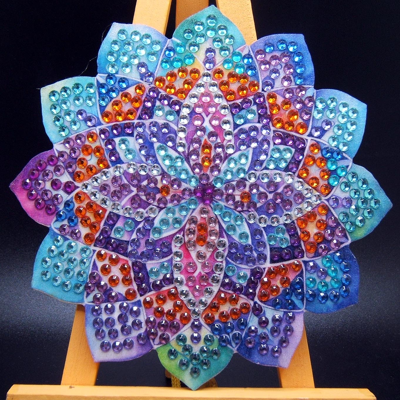 2026-06-03; diamond painting & a coaster | The Craftiblog